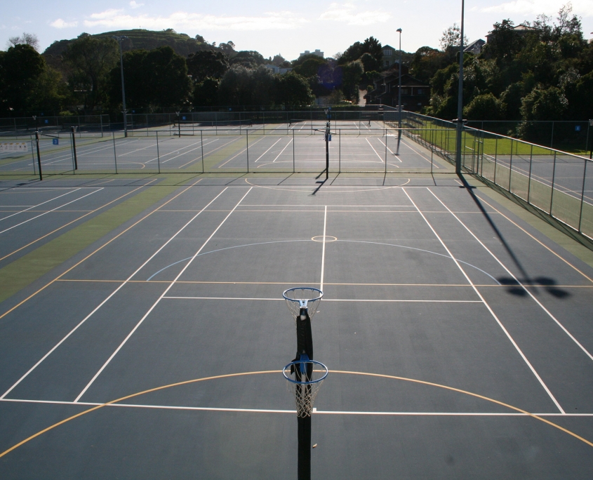 Auckland Netball Court Fencing Project | Epsom - Auckland