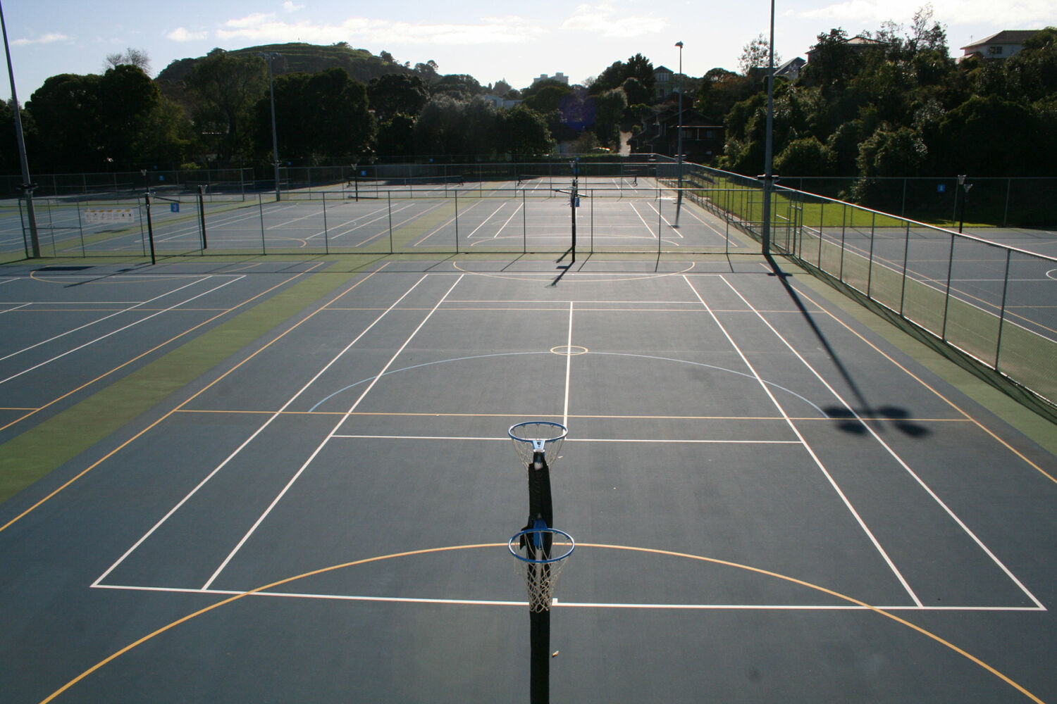 Auckland Netball Court Fencing Project | Epsom - Auckland